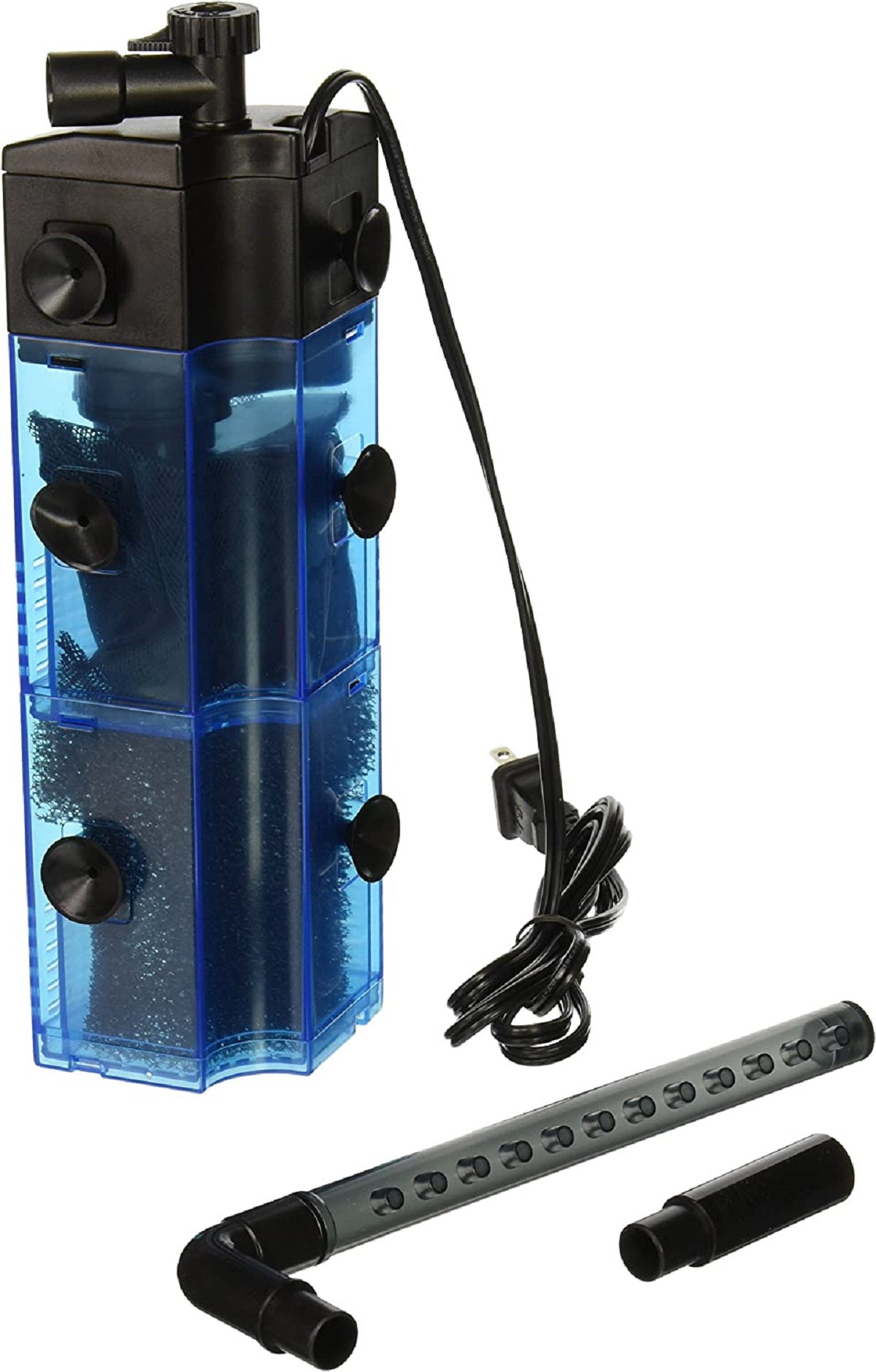 Penn Plax Cascade 455 Fully Submersible Internal Filter for Aquarium ...