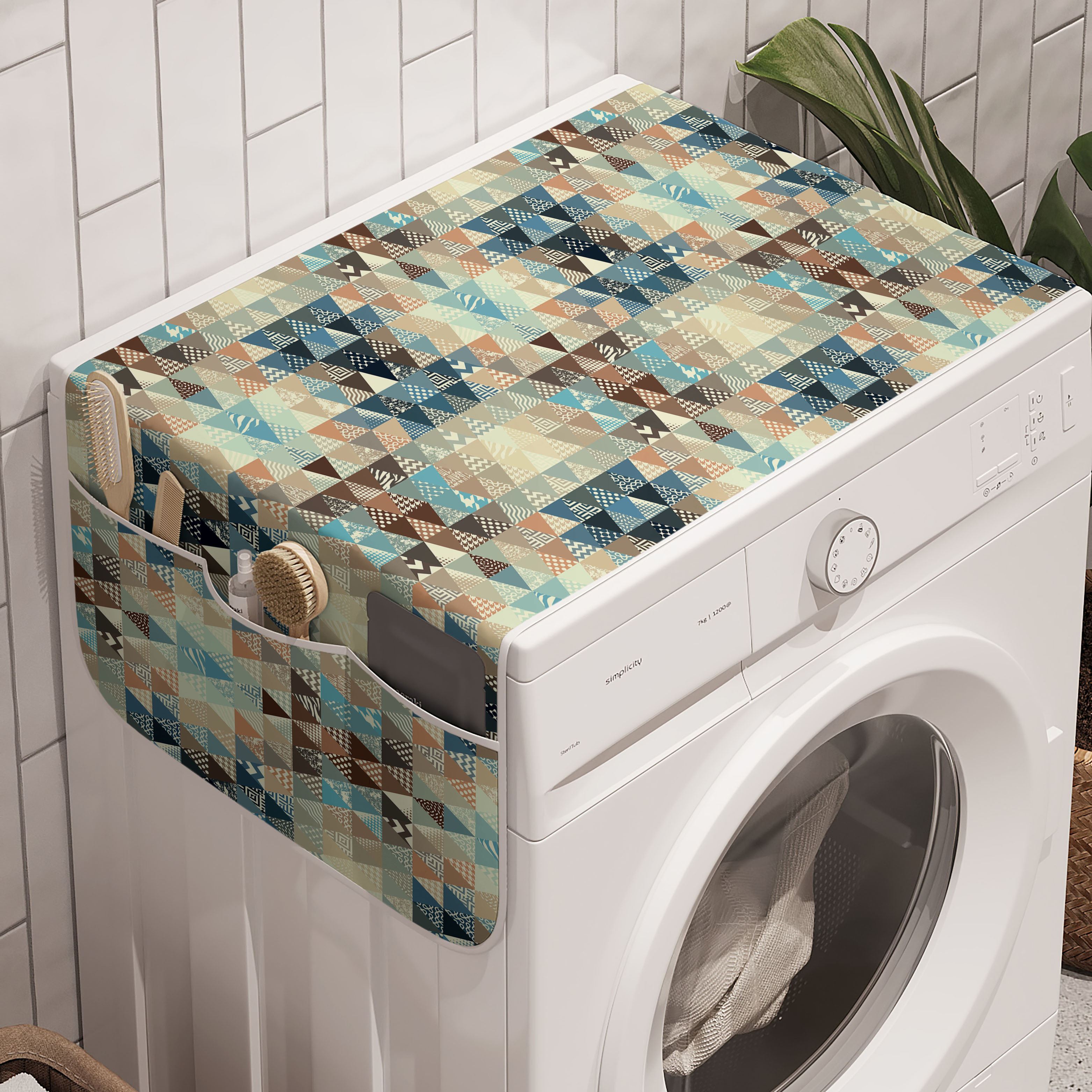 East Urban Home Mexican Washing Machine Organizer Pack of 2 47" x 18.5 ...