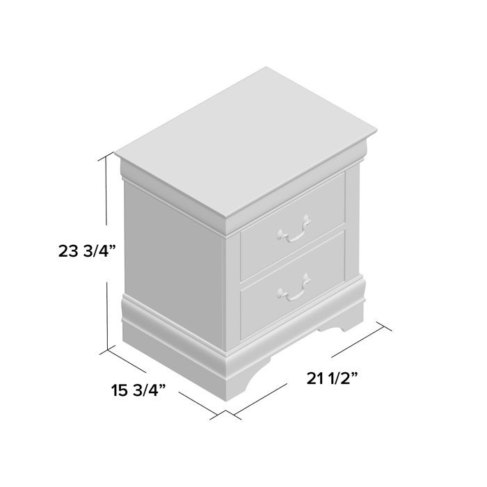 Alcott Hill® Waynesburg Nightstand & Reviews | Wayfair