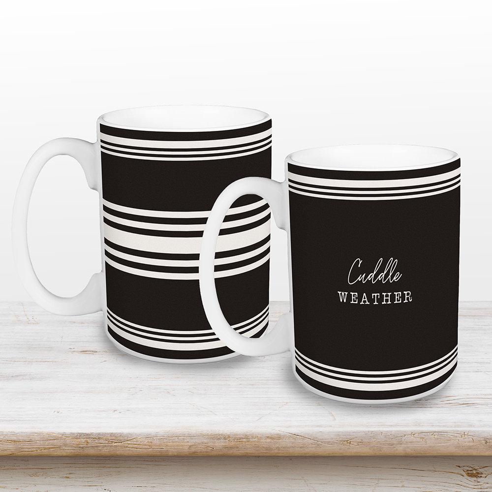 Latitude Run® Cuddle Weather Mug - Set Of 2 | Wayfair