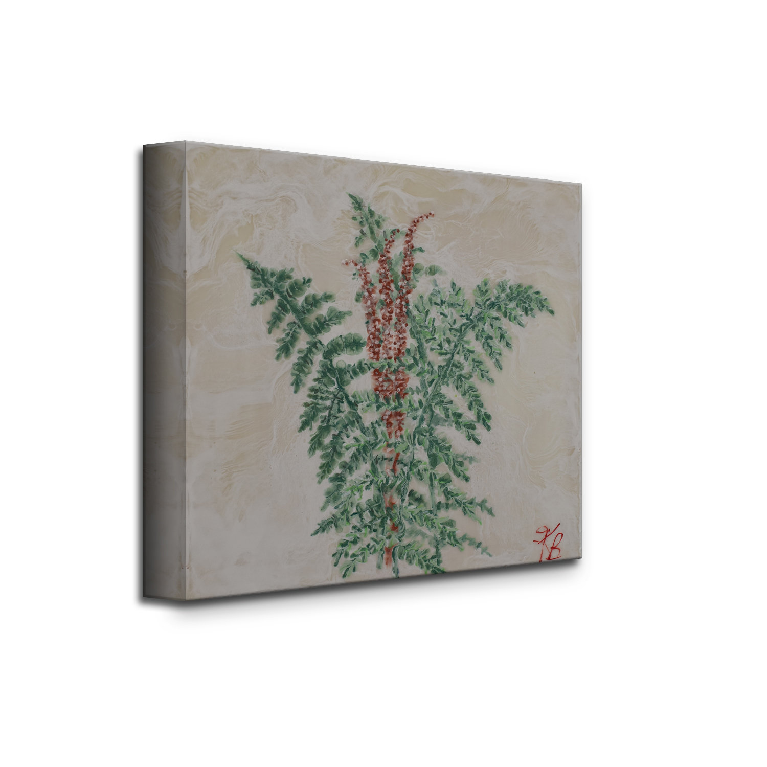 Red Barrel Studio 'Monoscape XXXIX' Wrapped Canvas Wall Art By Karen ...