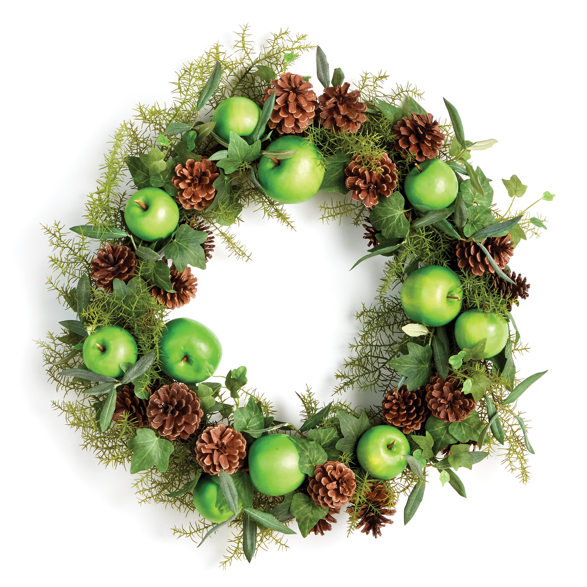 Primrue 24" Polyvinyl Chloride (PVC) Wreath | Wayfair