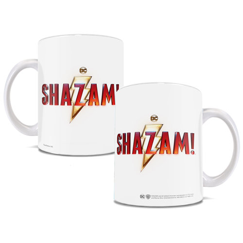 Trend Setters Shazam Logo - Dc Comics Shazam Movie Coffee Mug - 11oz ...