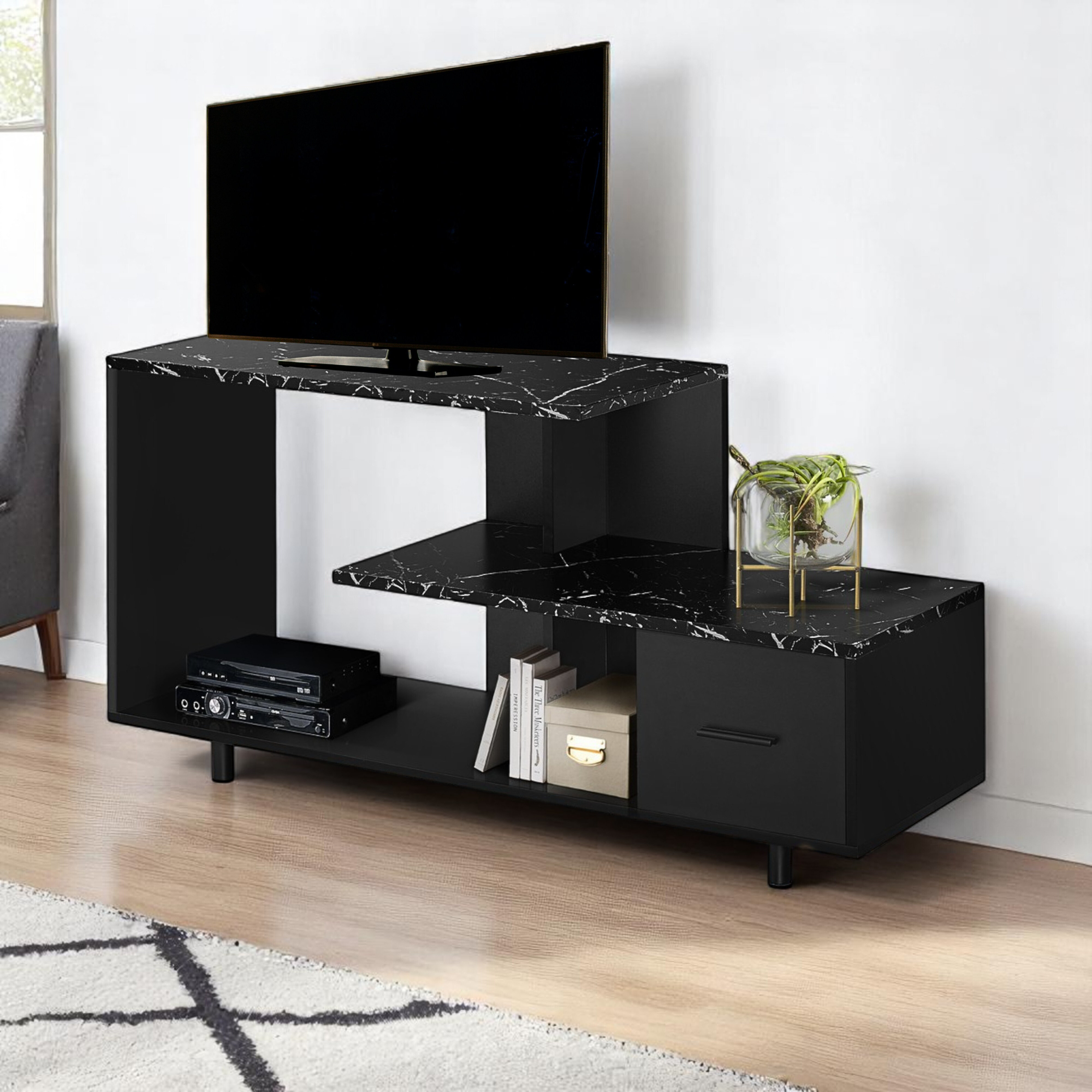 Latitude Run® Teagan 48 Inch TV Stand | Wayfair