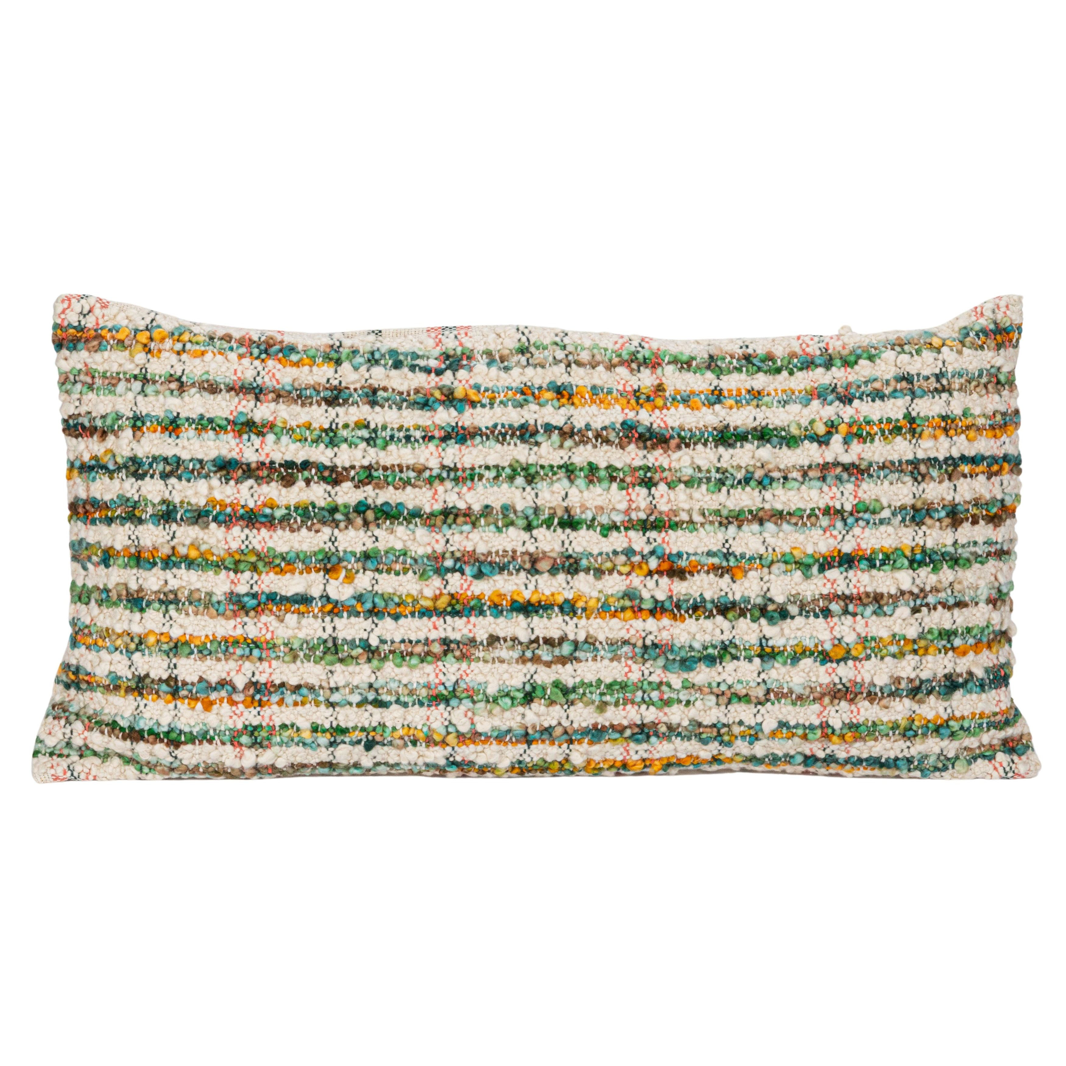 Creative Co-Op Mineral and Sand Striped Throw Pillow | Wayfair