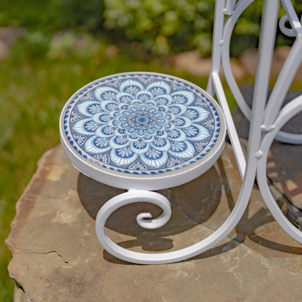 Canora Grey Floralee Mosaic Plant Stand | Wayfair