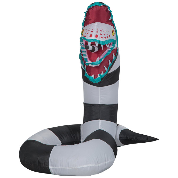 Gemmy Industries Airblown Inflatable Beetlejuice Sandworm & Reviews ...