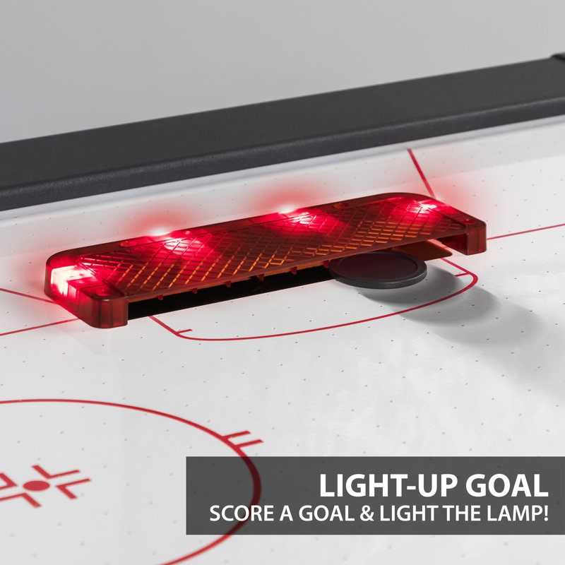 EastPoint Sports NHL 84" Air Hockey Table - Wrap Around Goal, LED ...