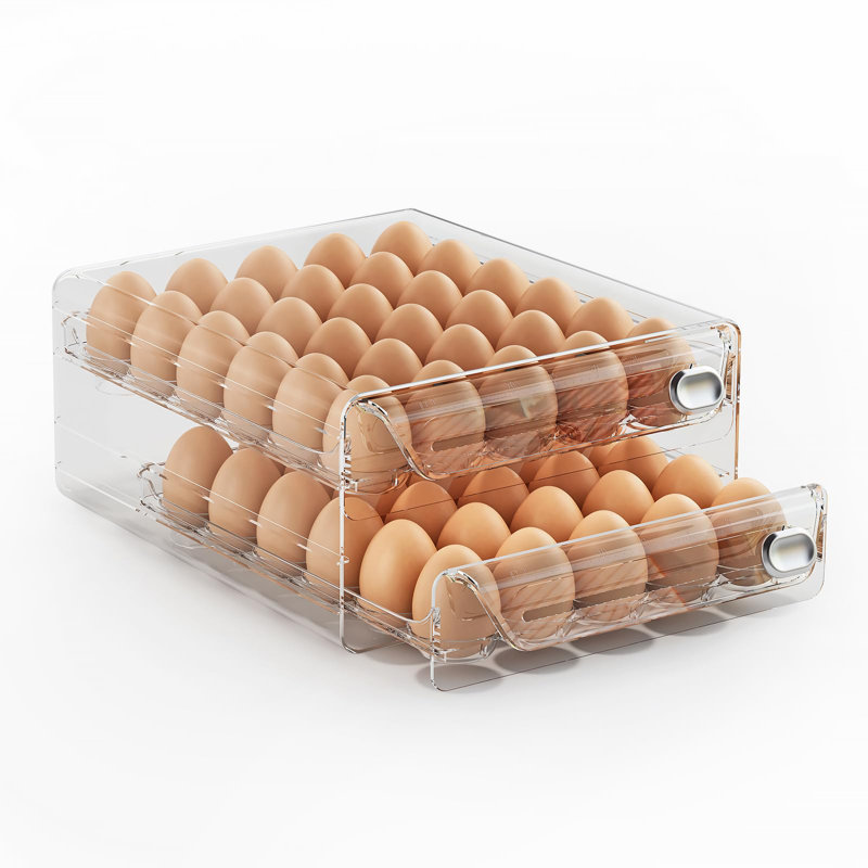 Latitude Run® Stackable Egg Storage Container | Wayfair