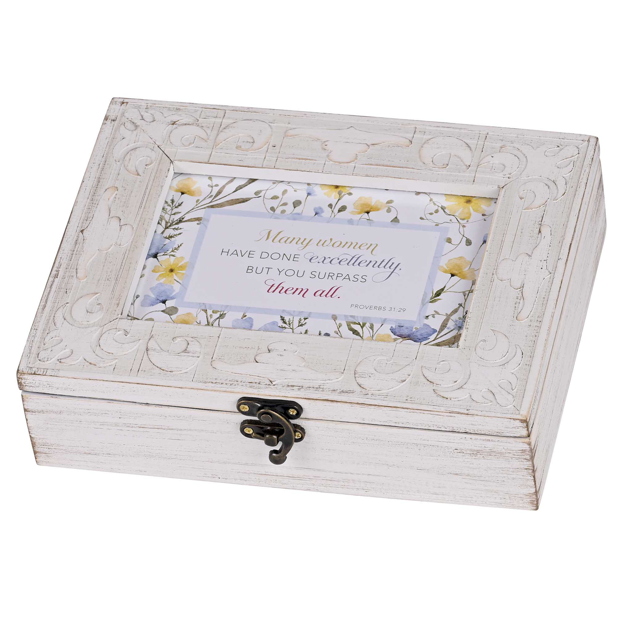 Ophelia & Co. Music Box Floral Many Women Have Done - Wayfair Canada