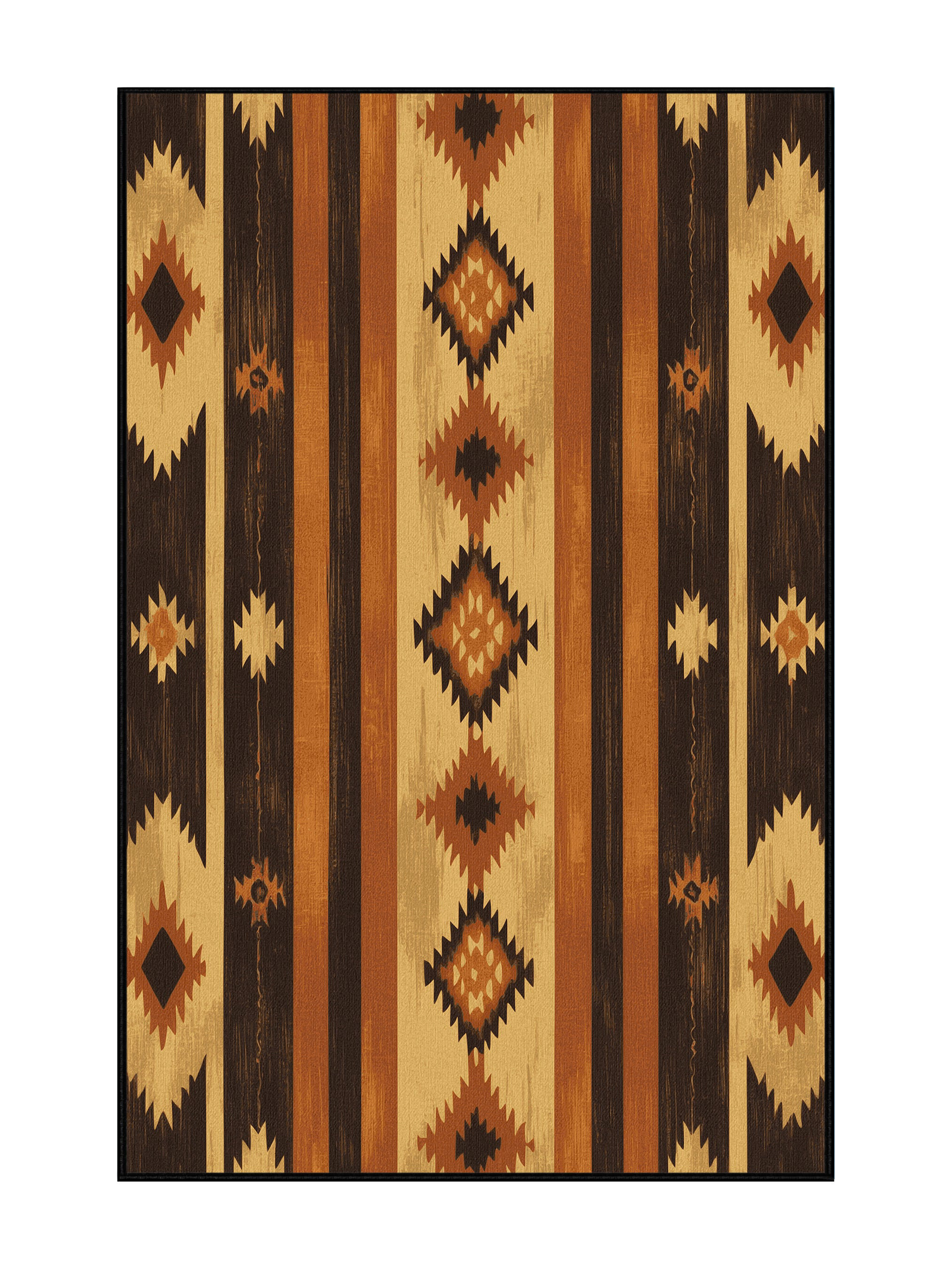 Union Rustic Western Winds Rug | Wayfair