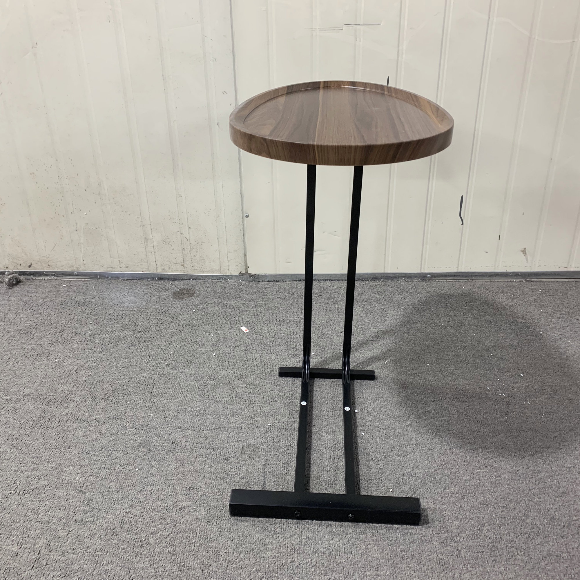 Ebern Designs C-Shaped Side Table, C Table End Table For Sofa And ...