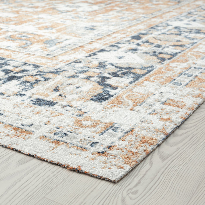 Mistana™ Crose Performance Rust Rug & Reviews | Wayfair