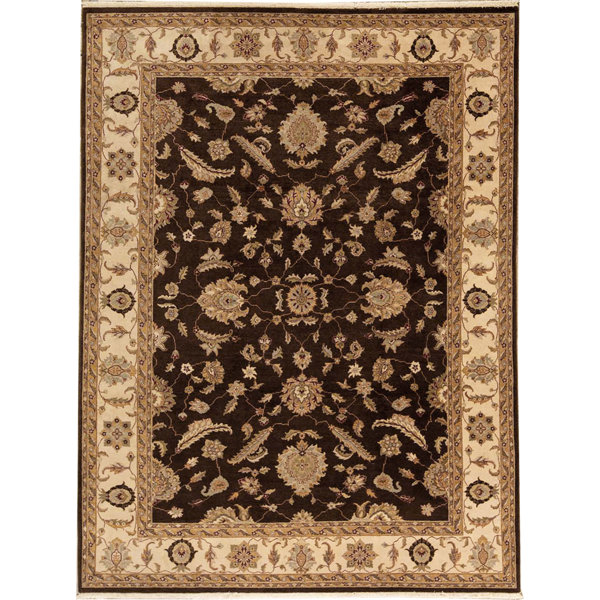 Bokara Rug Co., Inc. Hand-Knotted High-Quality Light Blue and Brown ...