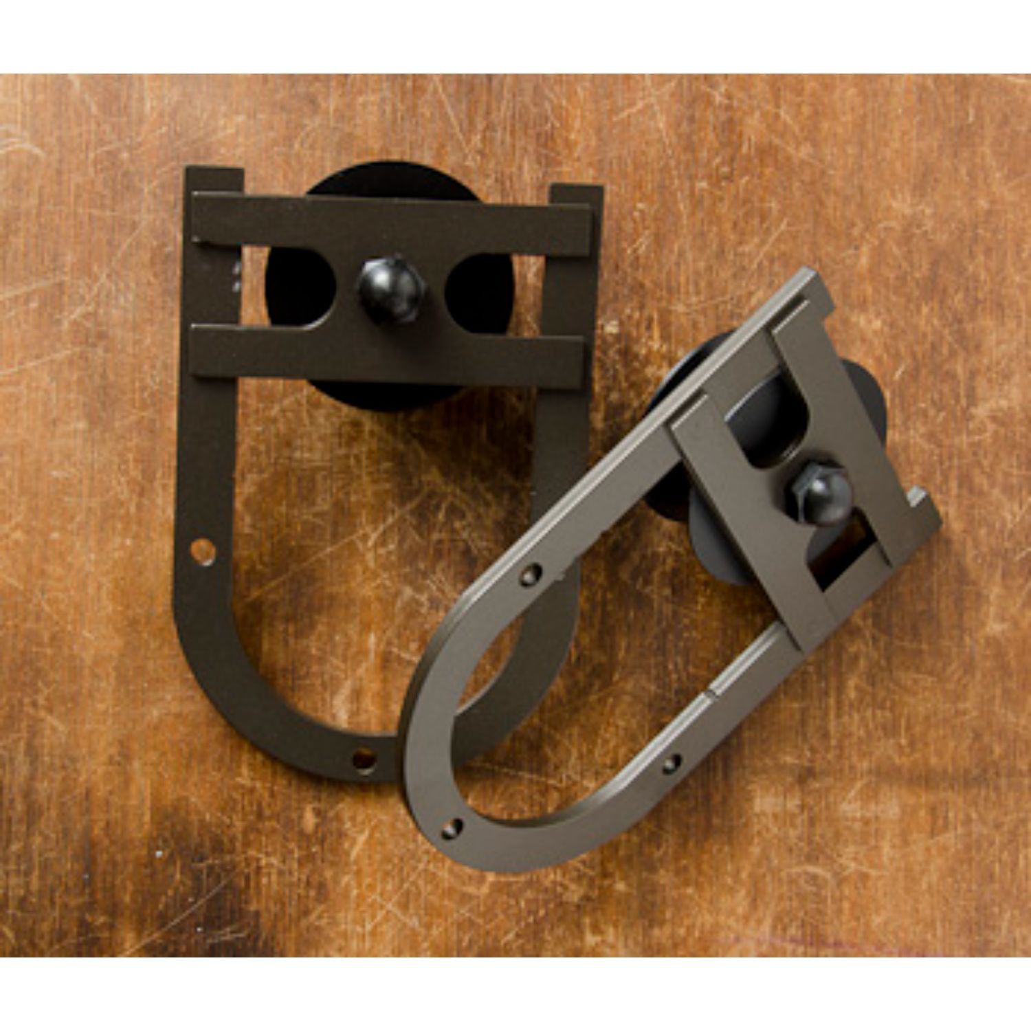 Quiet Glide Horseshoe Single Door Barn Door Hardware Kit | Wayfair