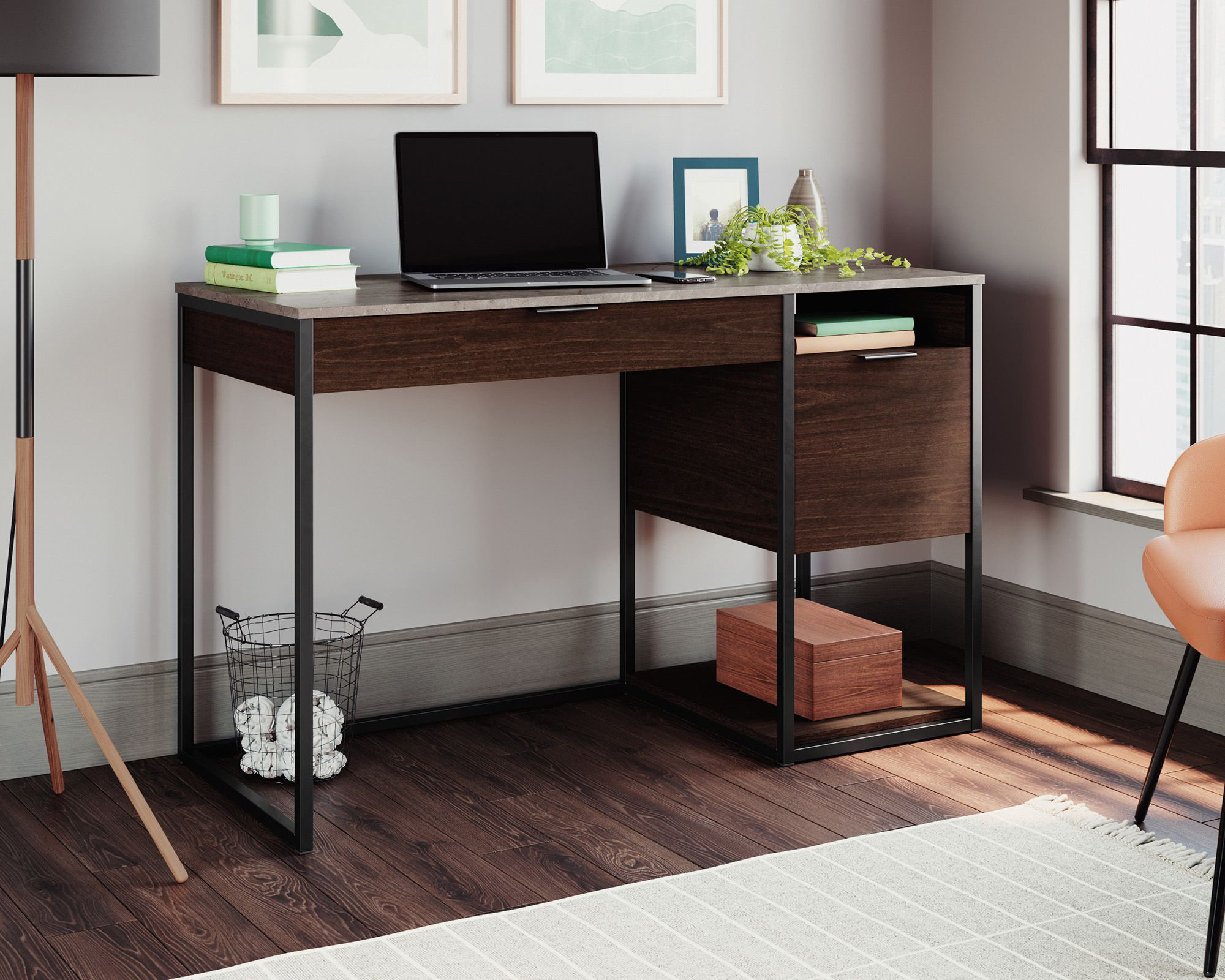 Sauder International Lux Desk | Wayfair