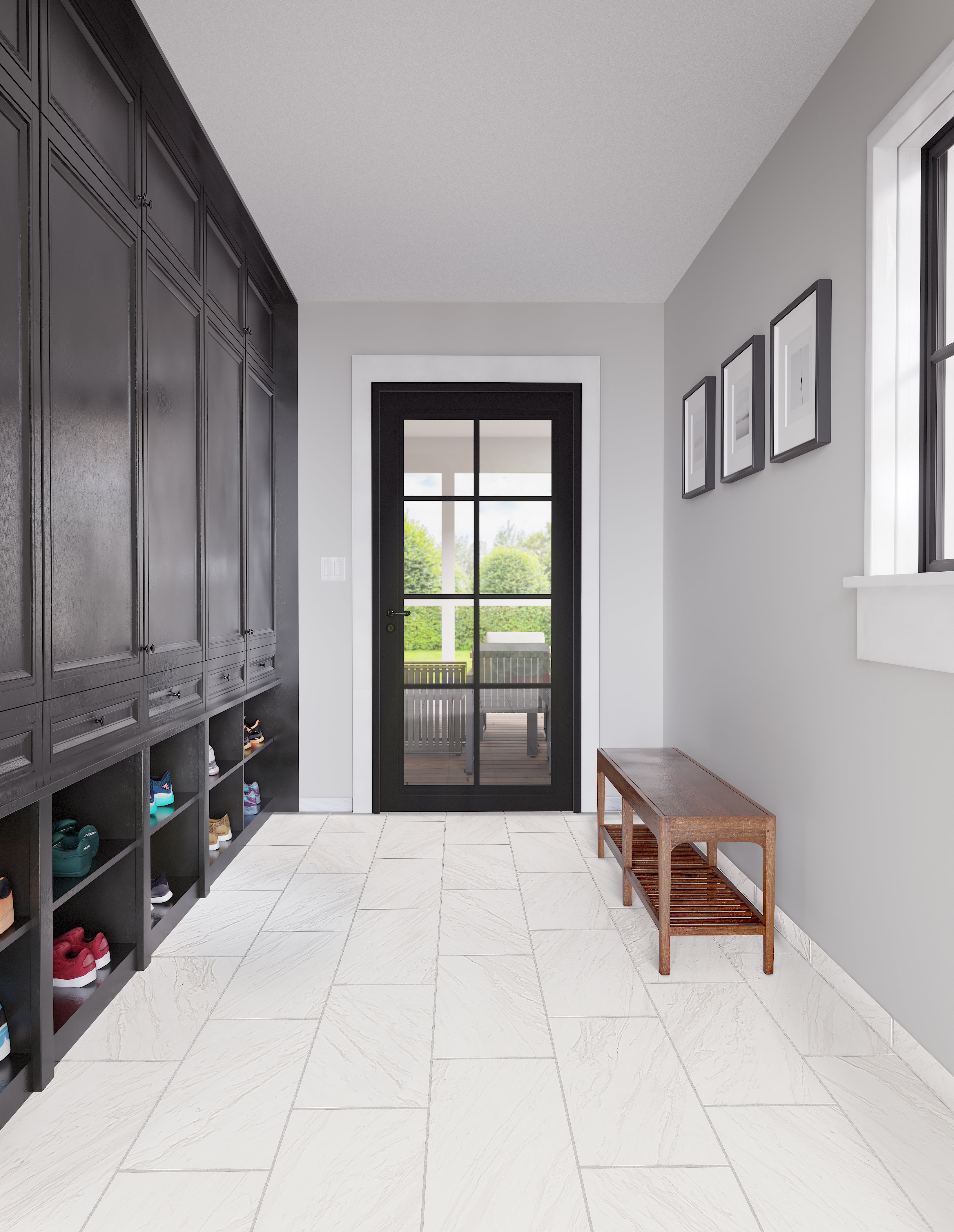 Daltile Perpetuo 3" X 24" Porcelain Marble Look Bullnose Tile - Wayfair ...