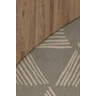 George Oliver Geometric Taupe Area Rug | Wayfair