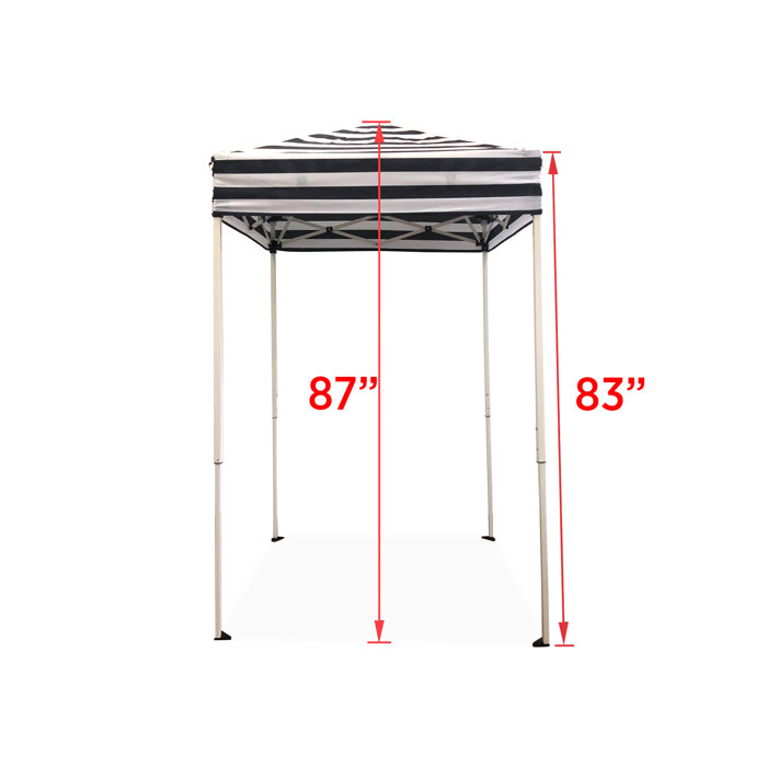 ImpactCanopy Cabana Tent 4 Ft. W x 4 Ft. D Steel Pop-UP Canopy ...