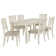 Winston Porter Scavorris 6 - Person Four Leg Dining Set & Reviews | Wayfair