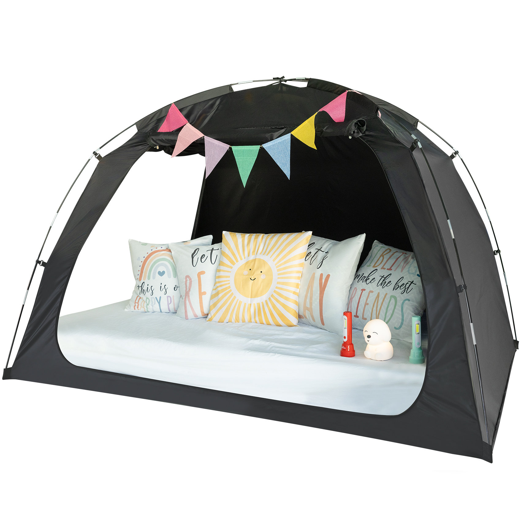 Alvantor Bed Tent Bed Canopy Sleep Tent Dream Tent - Pop Up Privacy ...