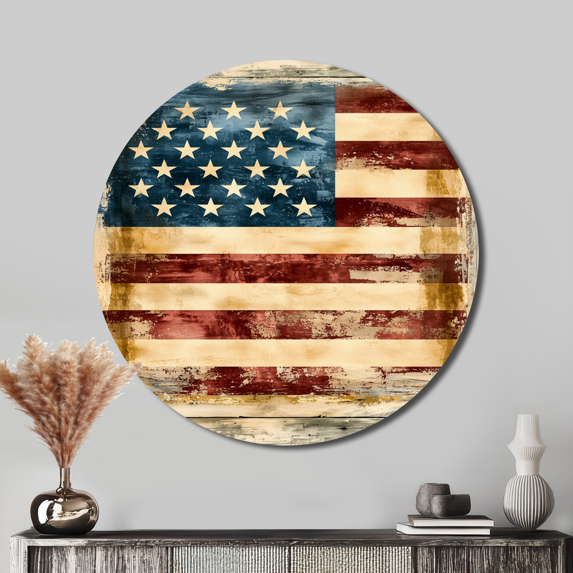 Winston Porter Declaration Of Independence American Flag II ...