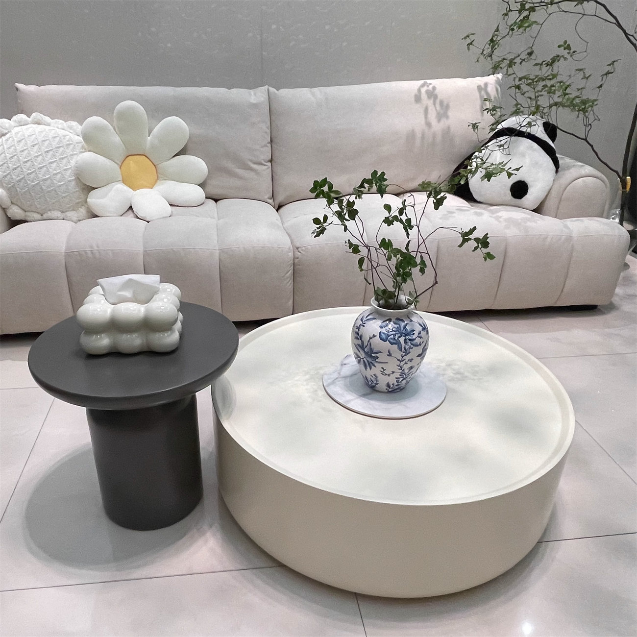 Brayden Studio® Christobel French light luxury coffee table set (double ...