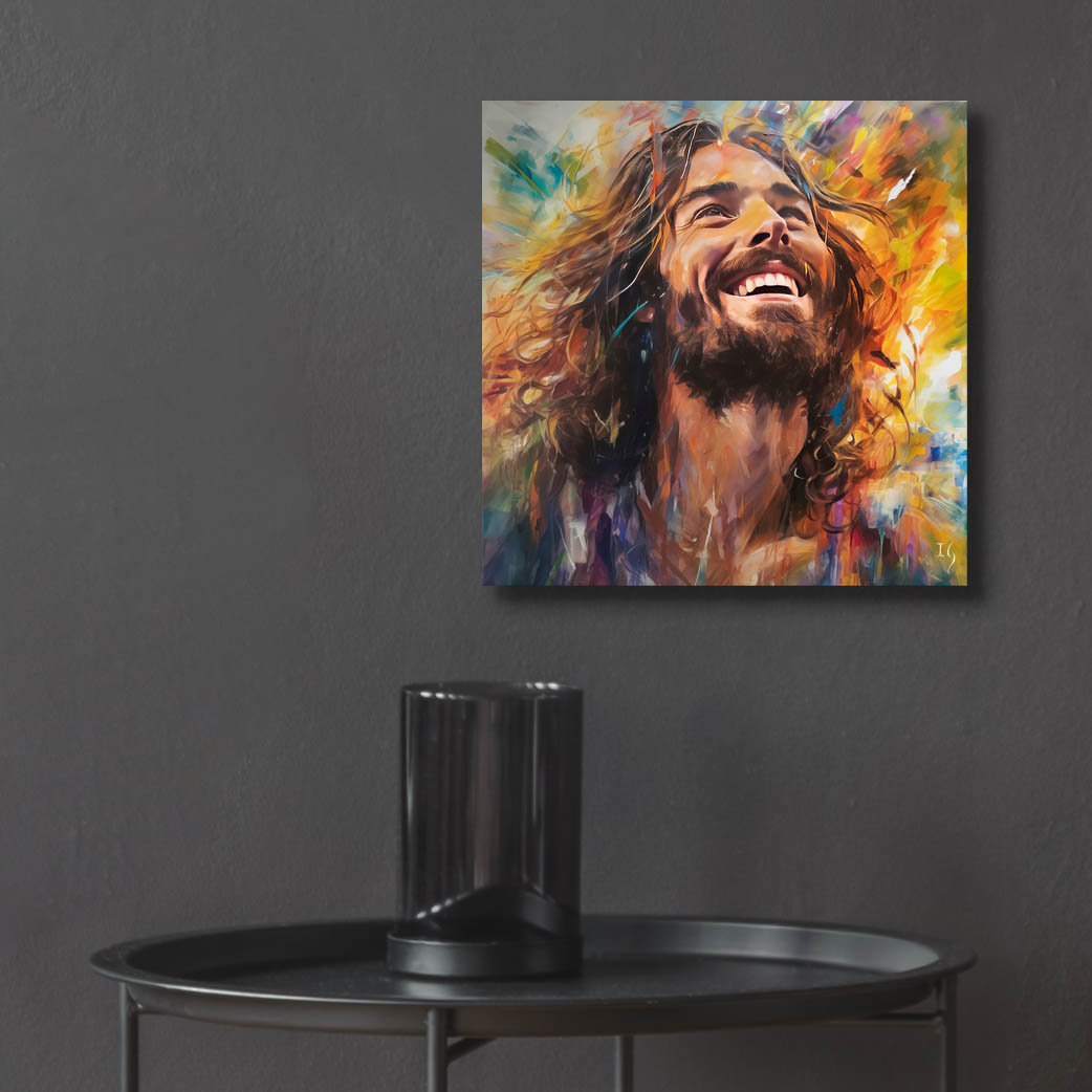 Red Barrel Studio® 'Jesus - Harmony Of Hue And Heartbeat' by Ivan ...