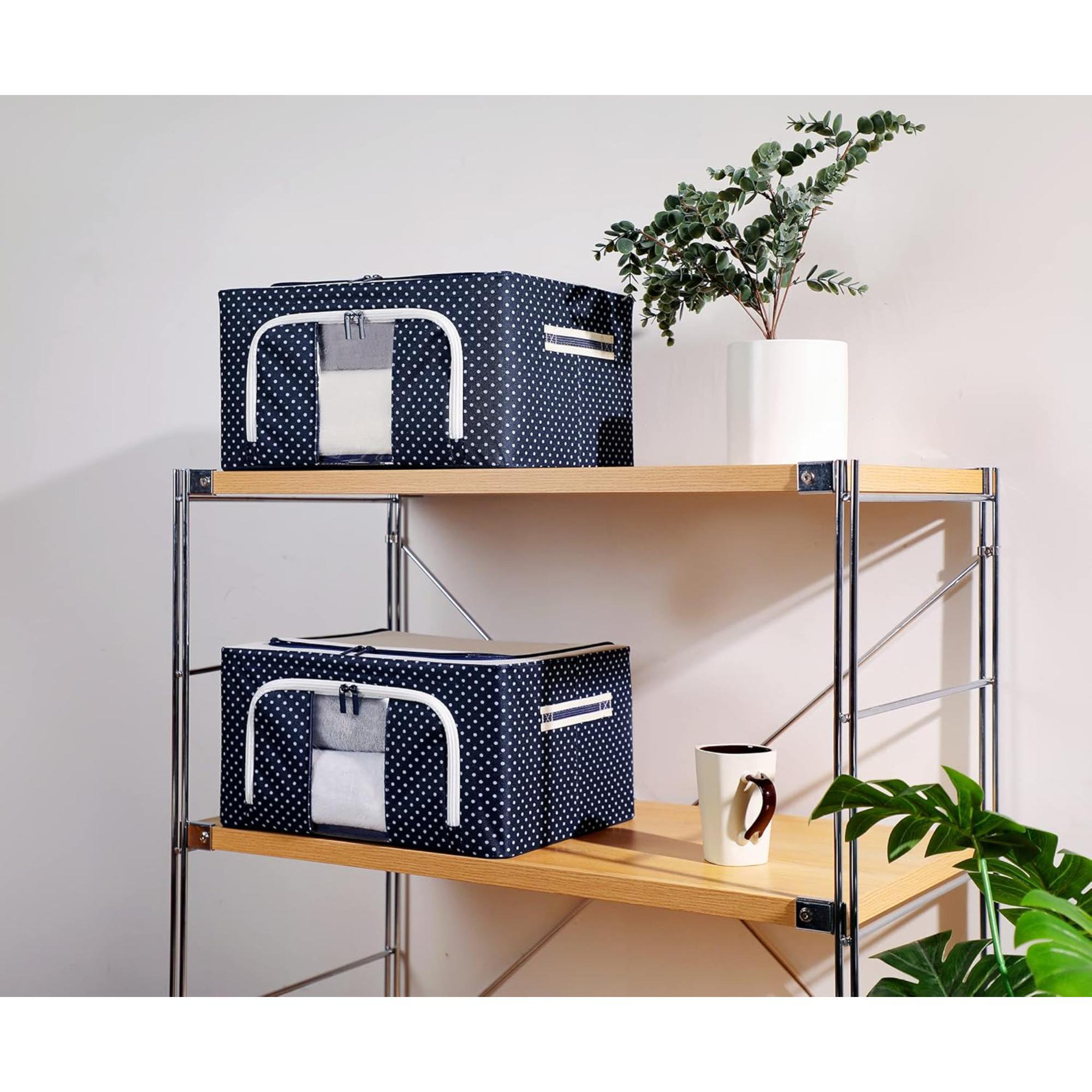 Textiles Hub Clothes Storage Organizer Bins, Foldable Storage Bins ...