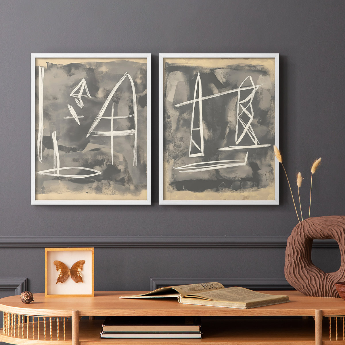 Wexford Home ABSTRACT Series DCCLXXXV-Premium Framed Print -Ready to ...