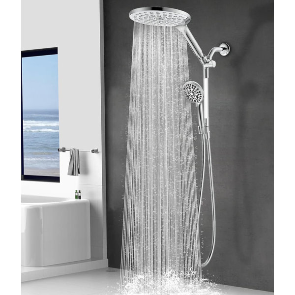 VITELER 21-Mode Dual Shower Head Powerhouse- 8” Rainfall & 10-Mode ...