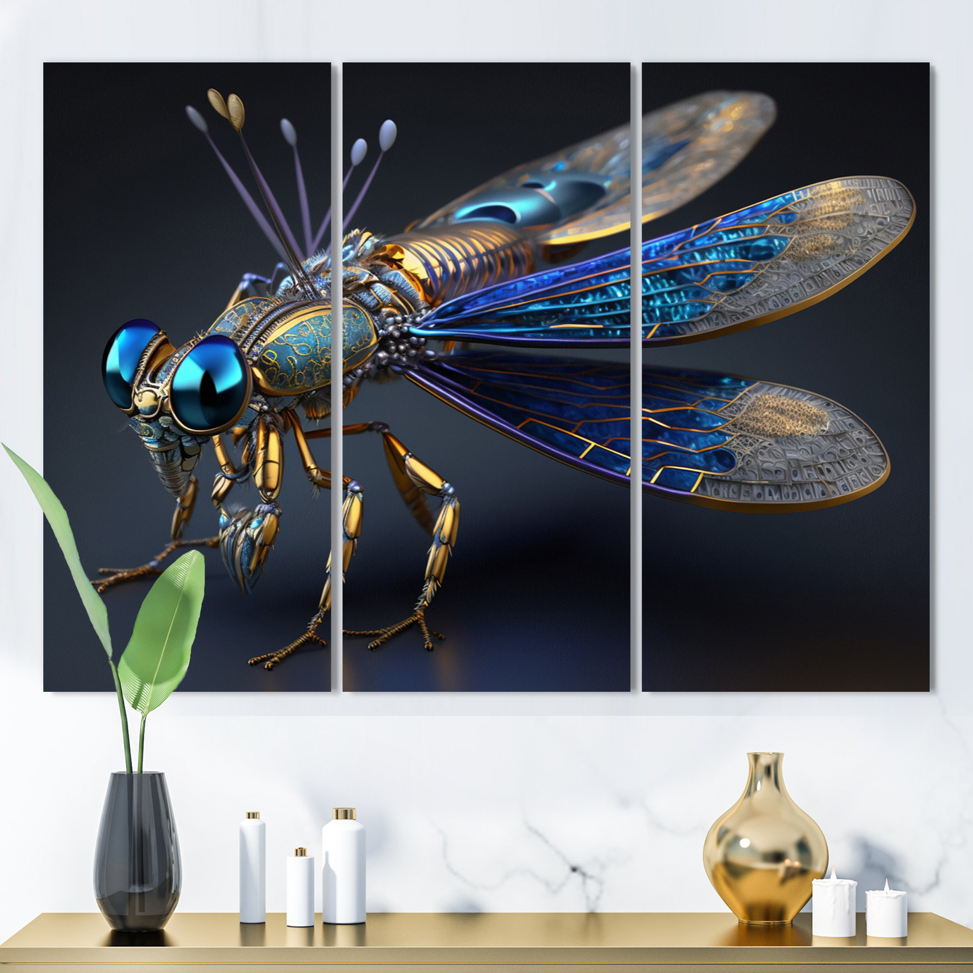 cybernetic dragonfly