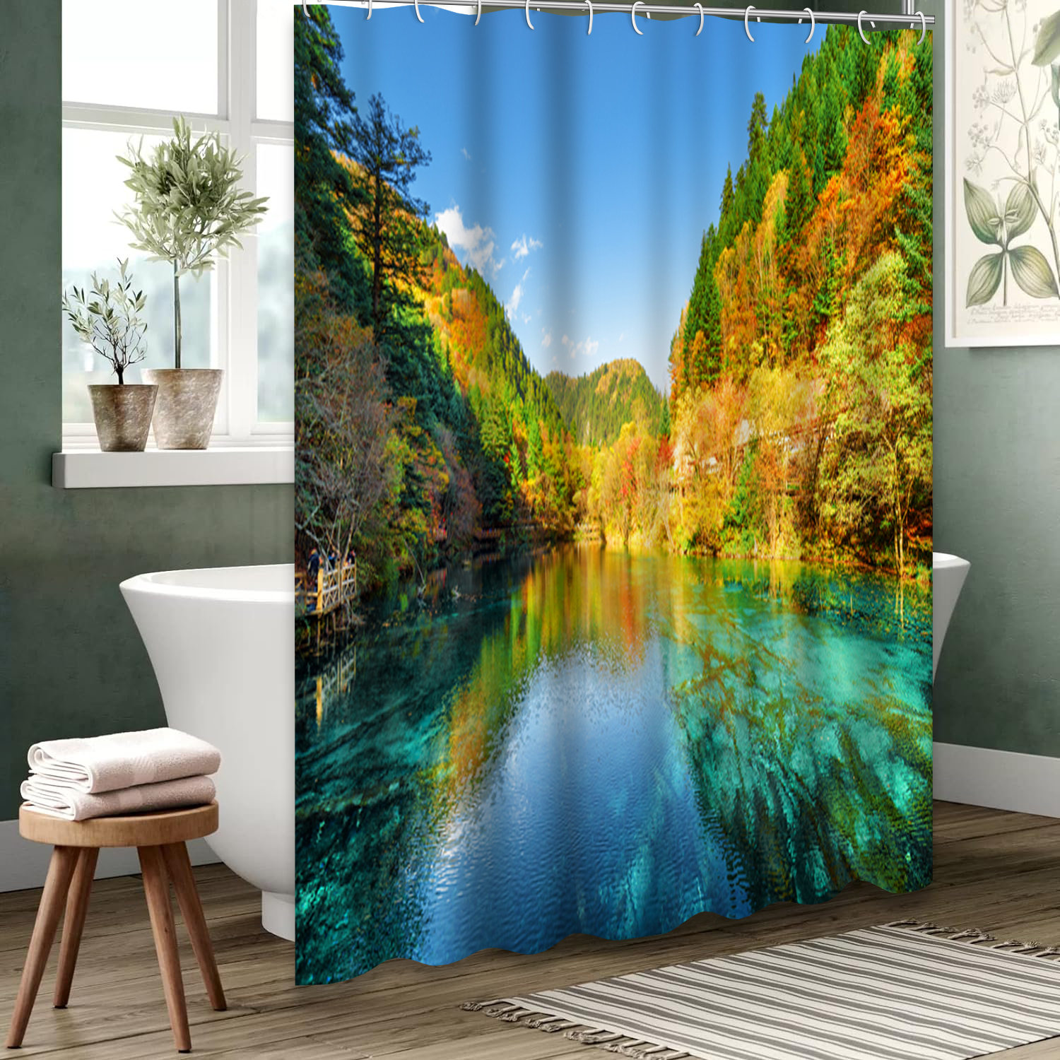 Lake Shower Curtain