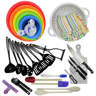 Chef Craft 41-Piece My First Kitchen Starter Pack for College Utensil ...