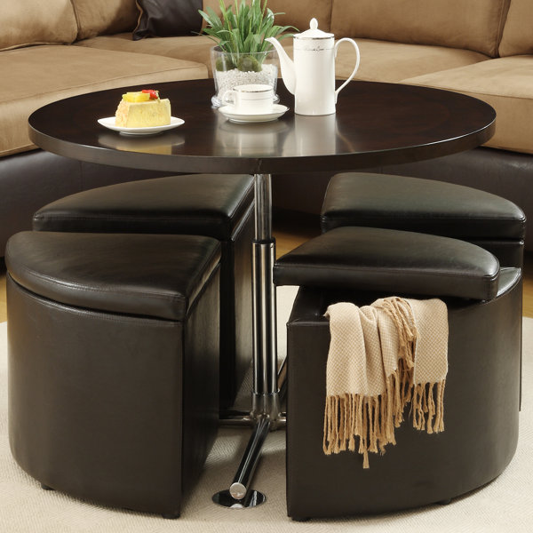 Latitude Run® Saira Storage 5 Piece Dining Set & Reviews - Wayfair Canada