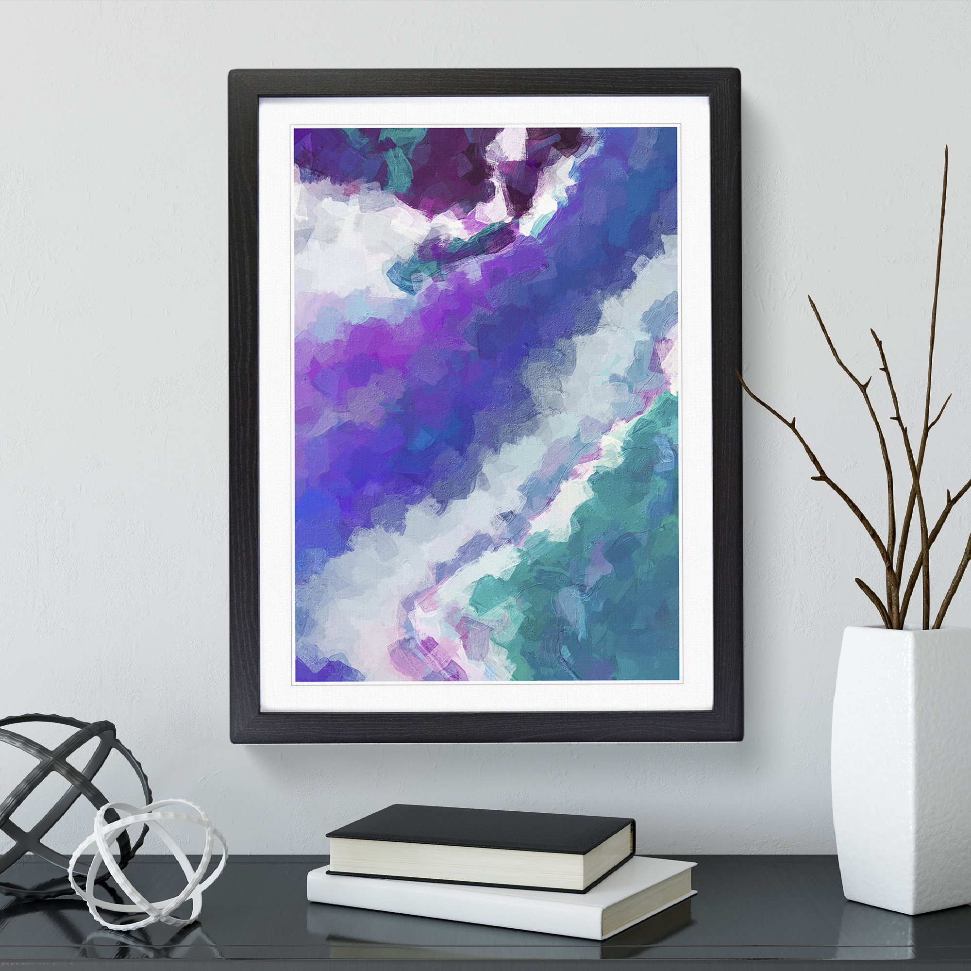 Metro Lane Northern Whispers - Picture Frame Graphic Art | Wayfair.co.uk
