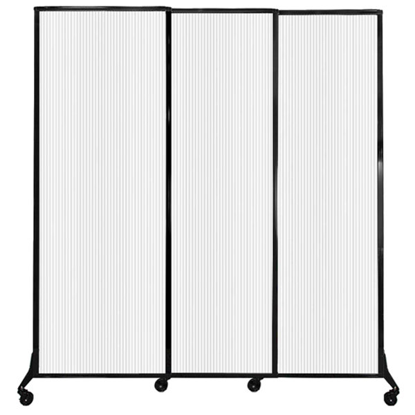 Versare QuickWall 3 Panel Sliding Partition | Wayfair