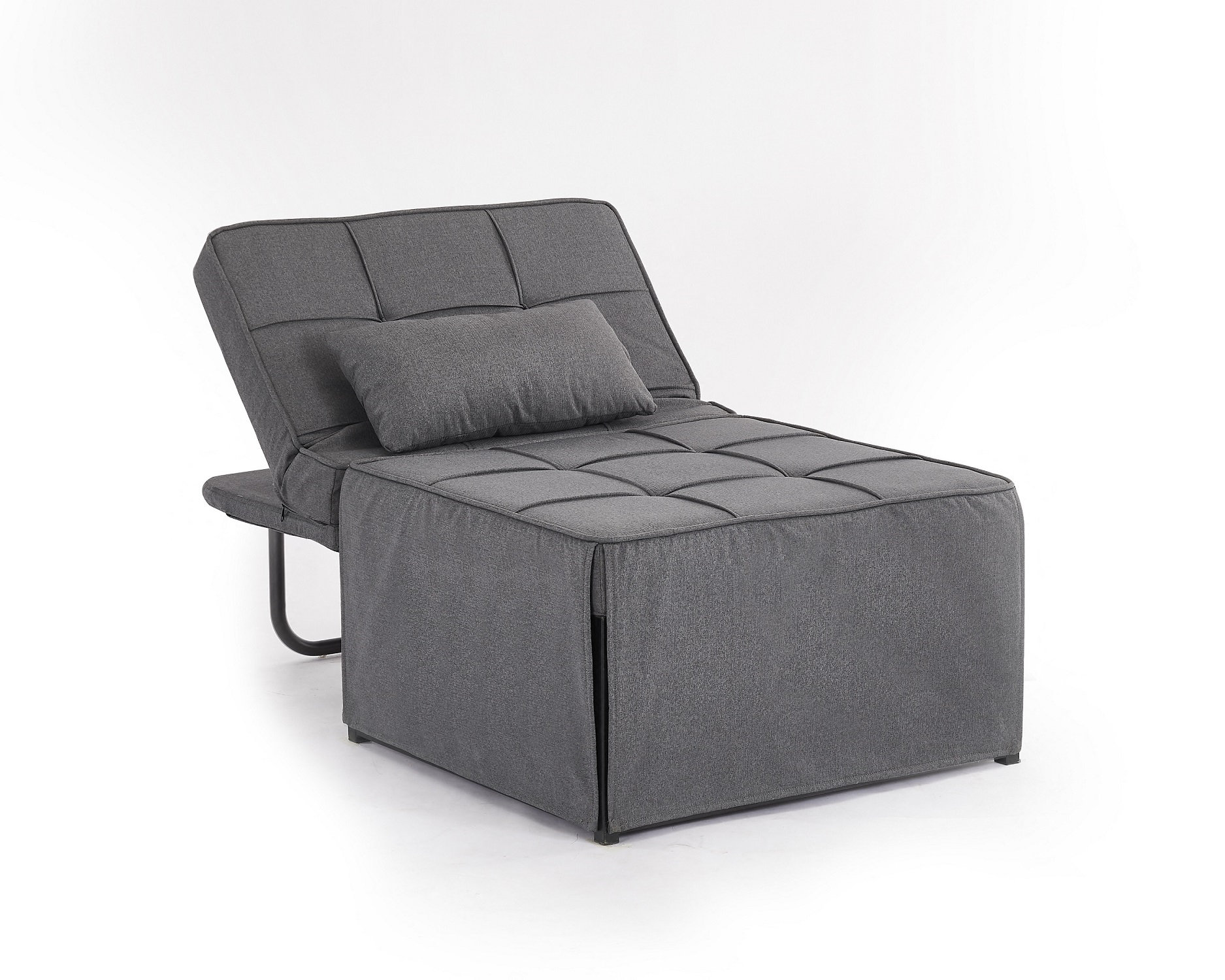 17 Stories Kathay Single 75" Wide Cushion Back Futon chair | Wayfair.co.uk