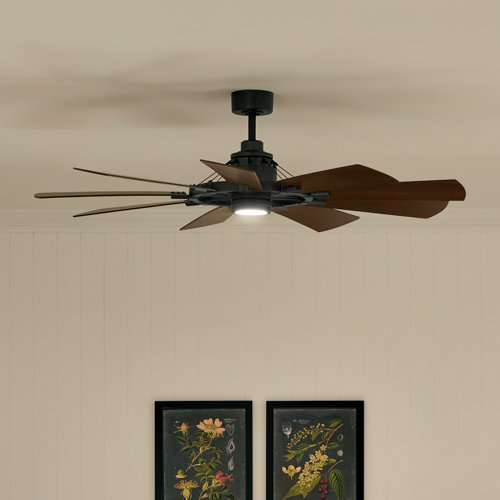 Kichler Lighting 60'' Ceiling Fan with LED Lights | Wayfair