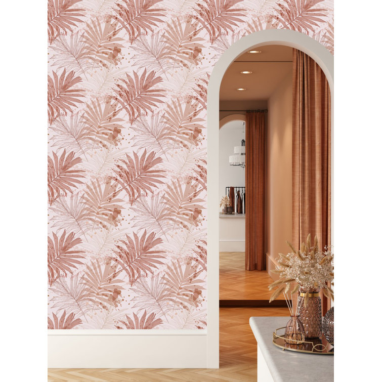 Bayou Breeze Chernev Floral Wallpaper - Wayfair Canada
