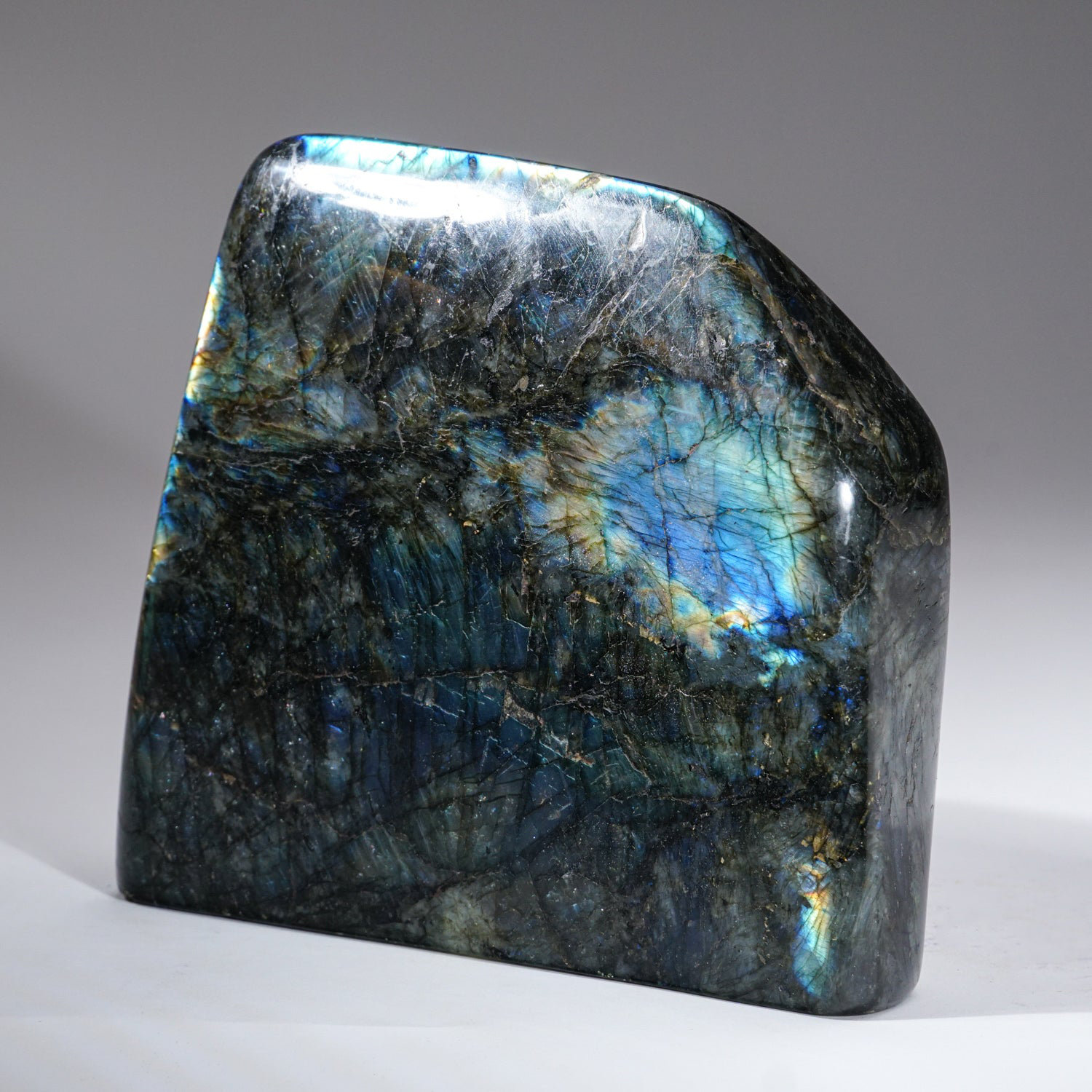 Astro Gallery of Gems Polished Labradorite Freeform from Madagascar (9. ...