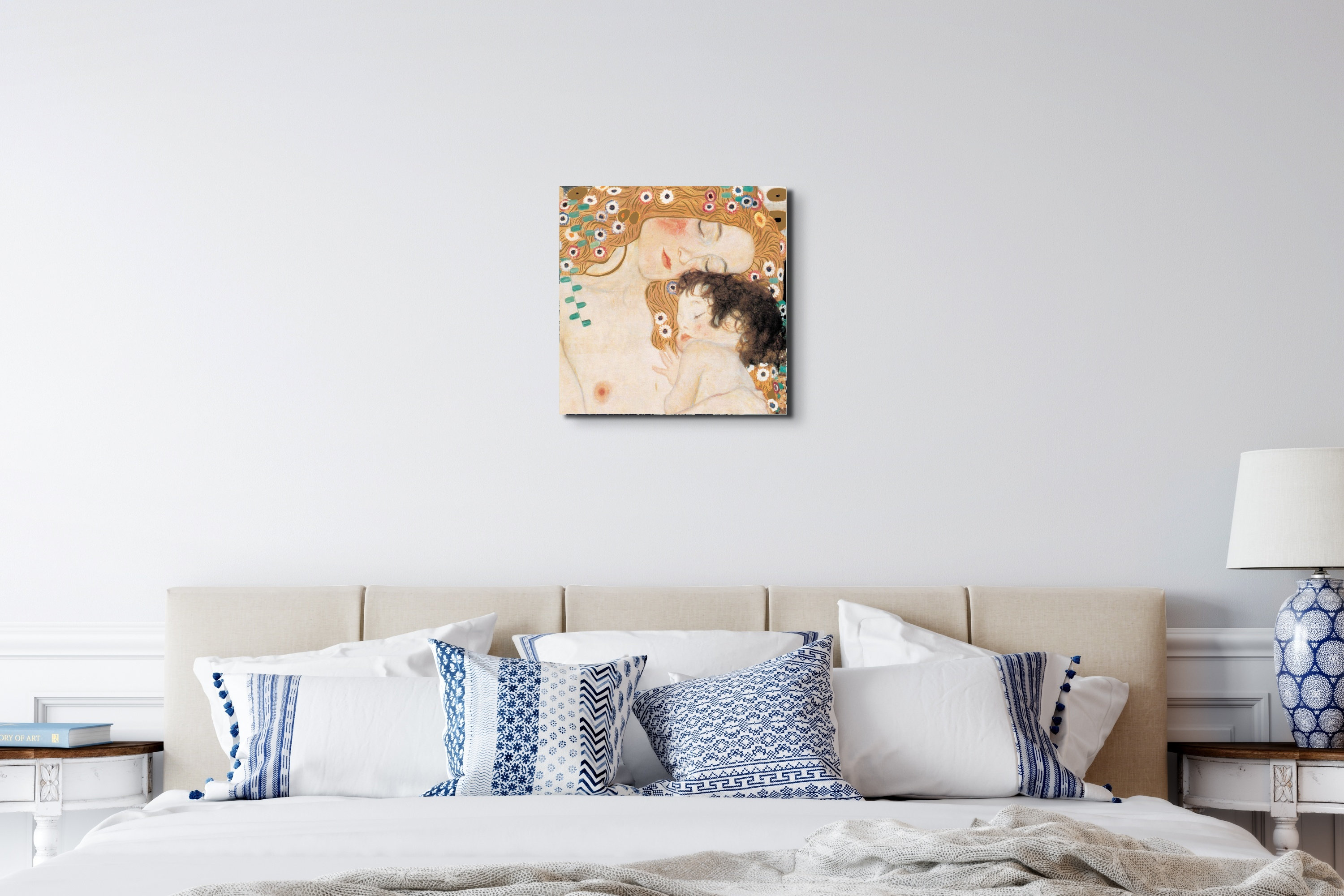 Ebern Designs Homage to Klimt - Three ages of life 58x58 Cm Frameless ...