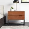 Wade Logan® Ashaunte 2 Drawer NightStand & Reviews | Wayfair