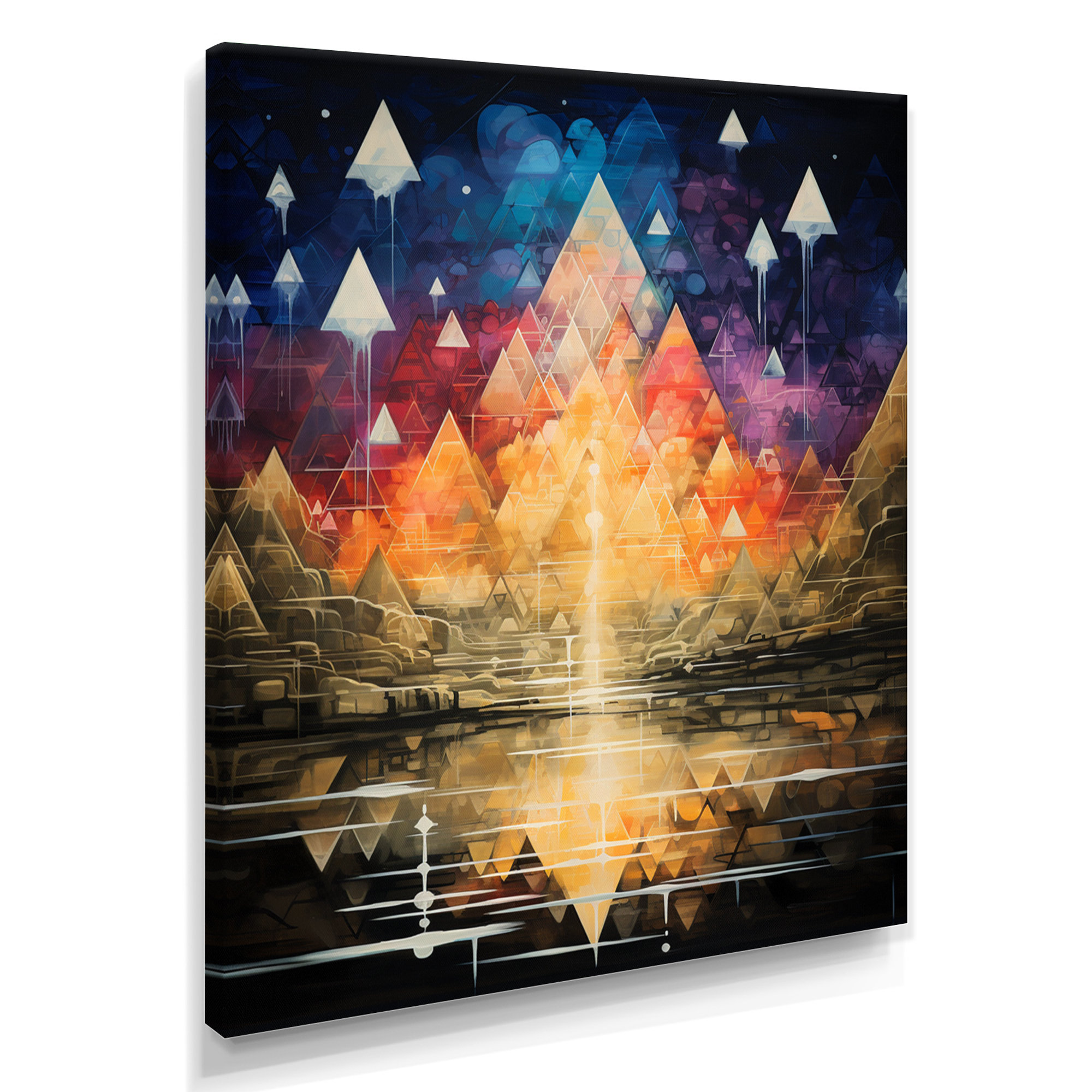 Ivy Bronx Whispers Of Sacred Sorrow - Abstract Landscape Wall Art | Wayfair