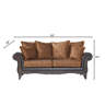 Lark Manor™ Rolled Arm Sofa with Reversible Cushions & Reviews | Wayfair