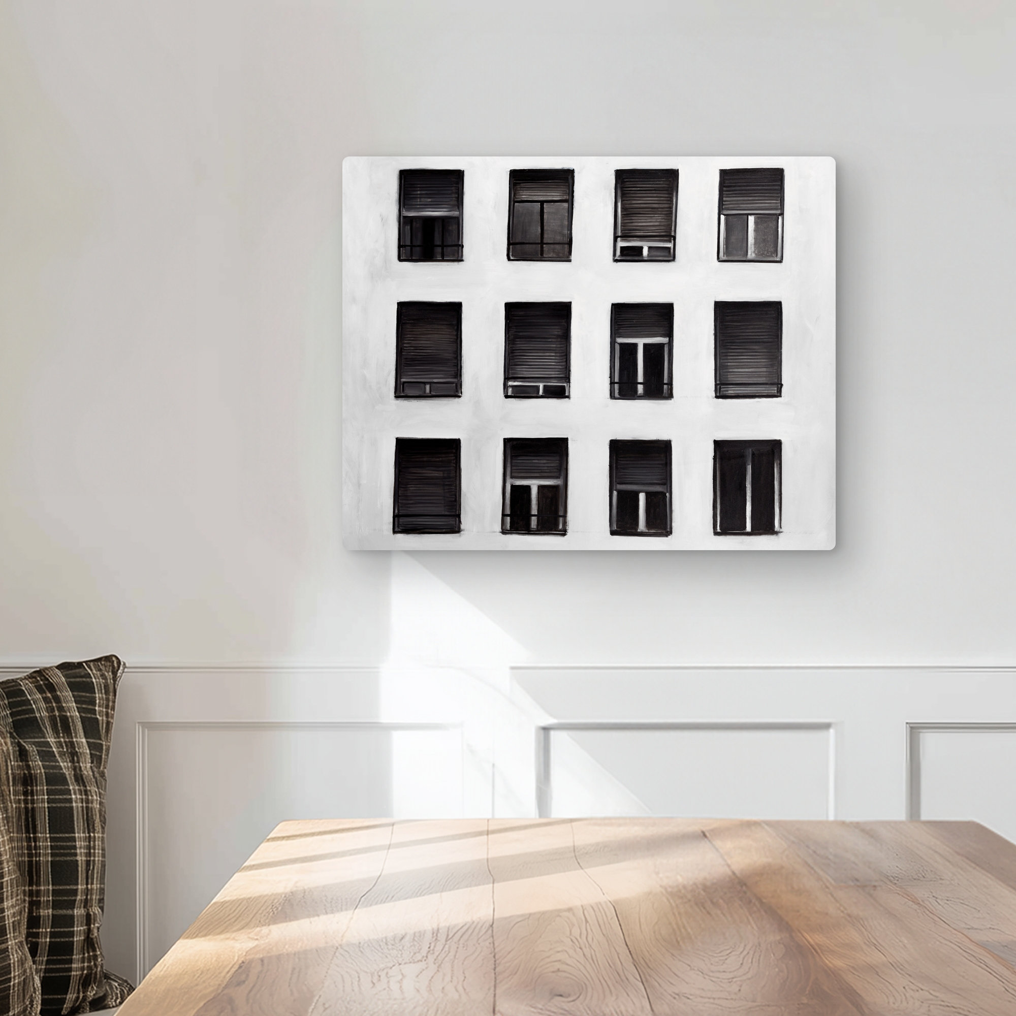 Begin Edition International Inc. Windows - Contemporary Metal Print for ...