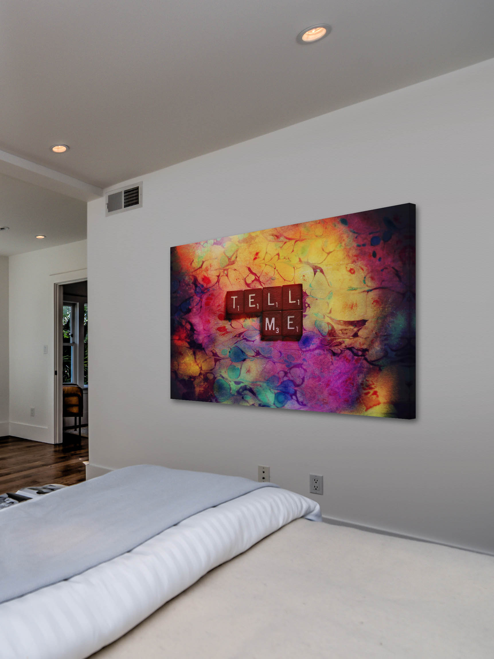 Marmont Hill 'Tell Me' by Sylvia Cook Painting Print on Wrapped Canvas ...