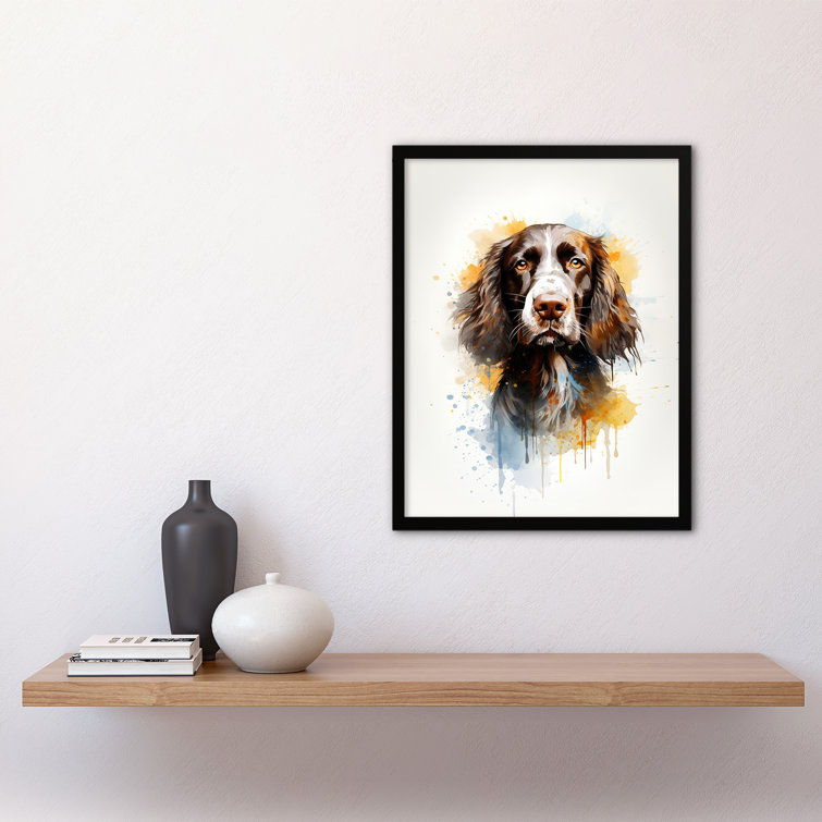 Marlow Home Co. English Springer Spaniel - Single Picture Frame Art ...
