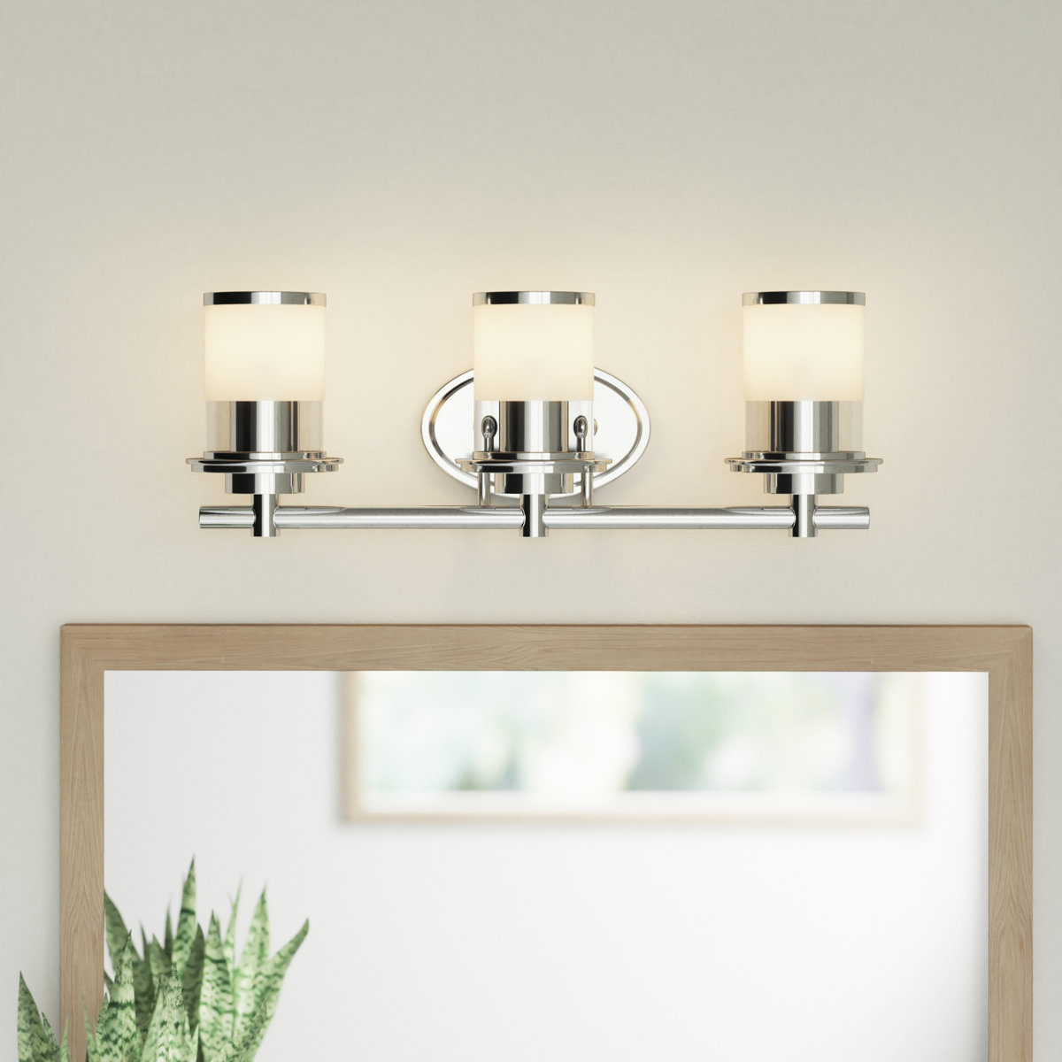 Zipcode Design™ Davis 3-Light Vanity Light & Reviews | Wayfair