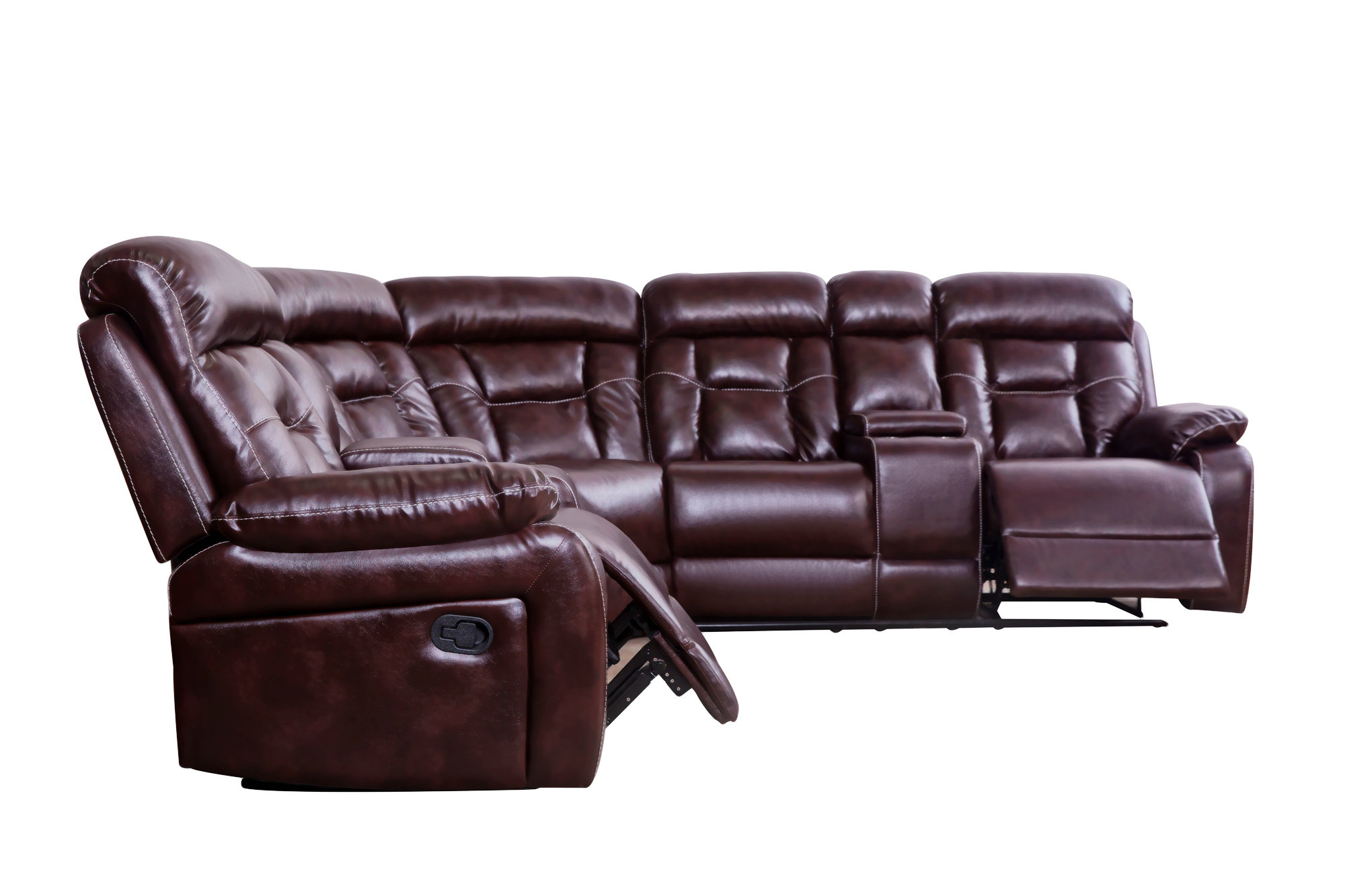 Wildon Home® Fazan Upholstered Sectional | Wayfair